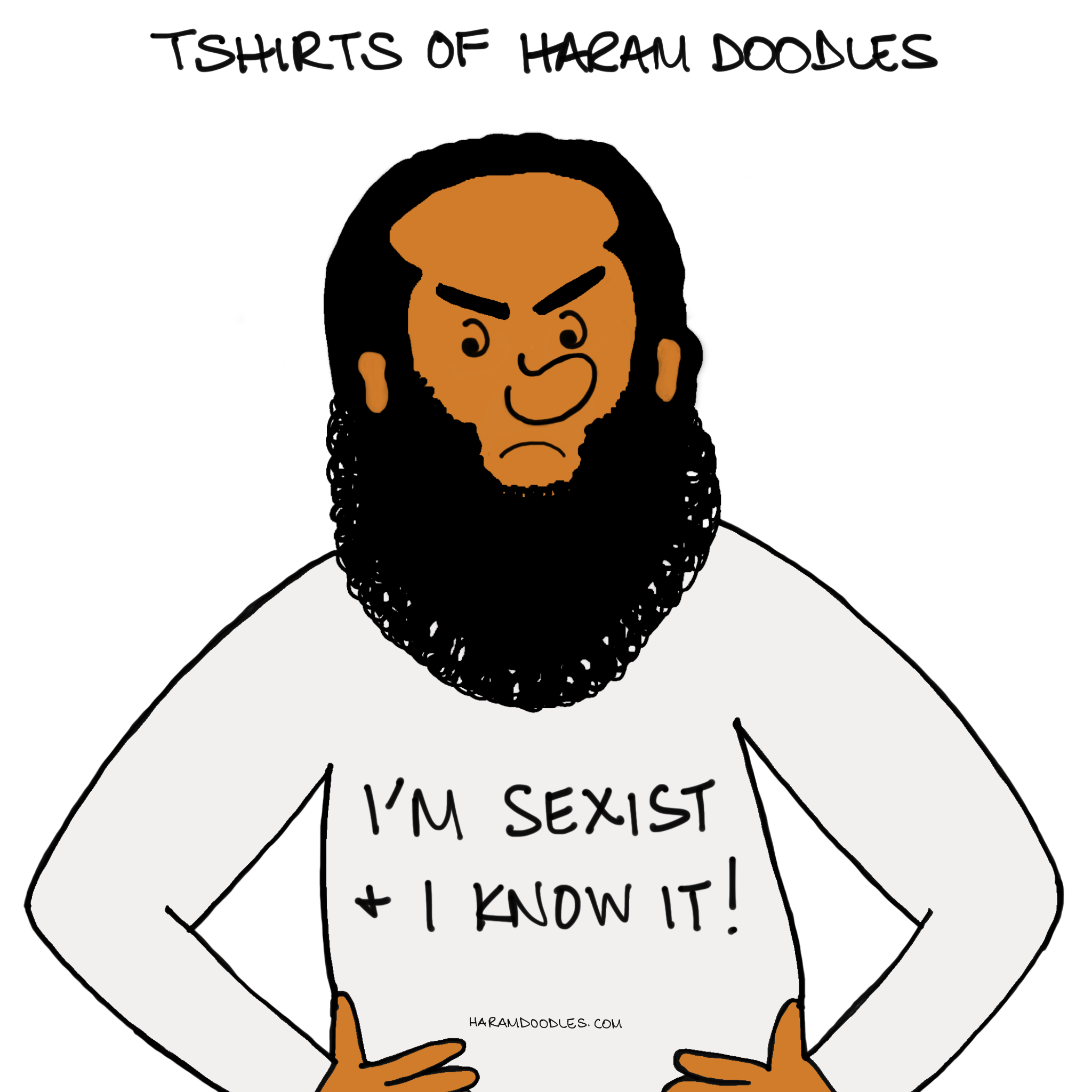 T-Shirts of Haram Doodles